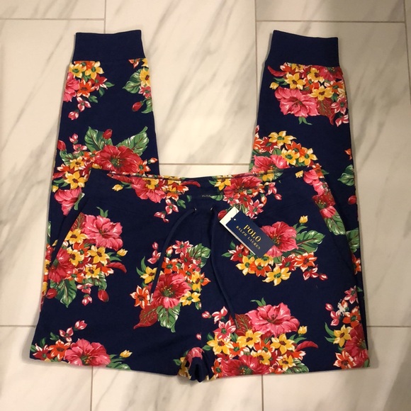 Polo Ralph Lauren | Pants | Mens Polo Ralph Lauren Floral Sweatpants ...